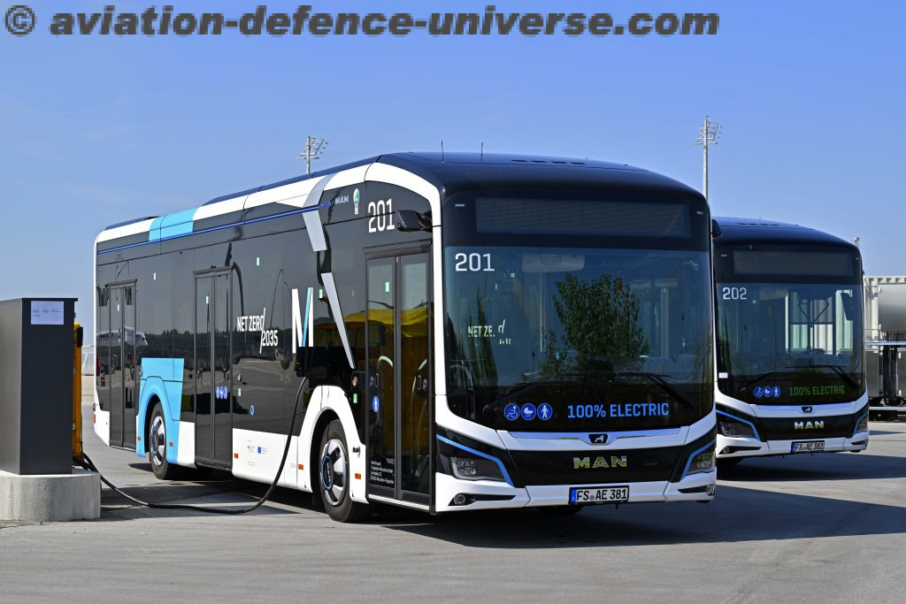 Munich Airport gets 10 electric passenger buses from MAN - ADU ...