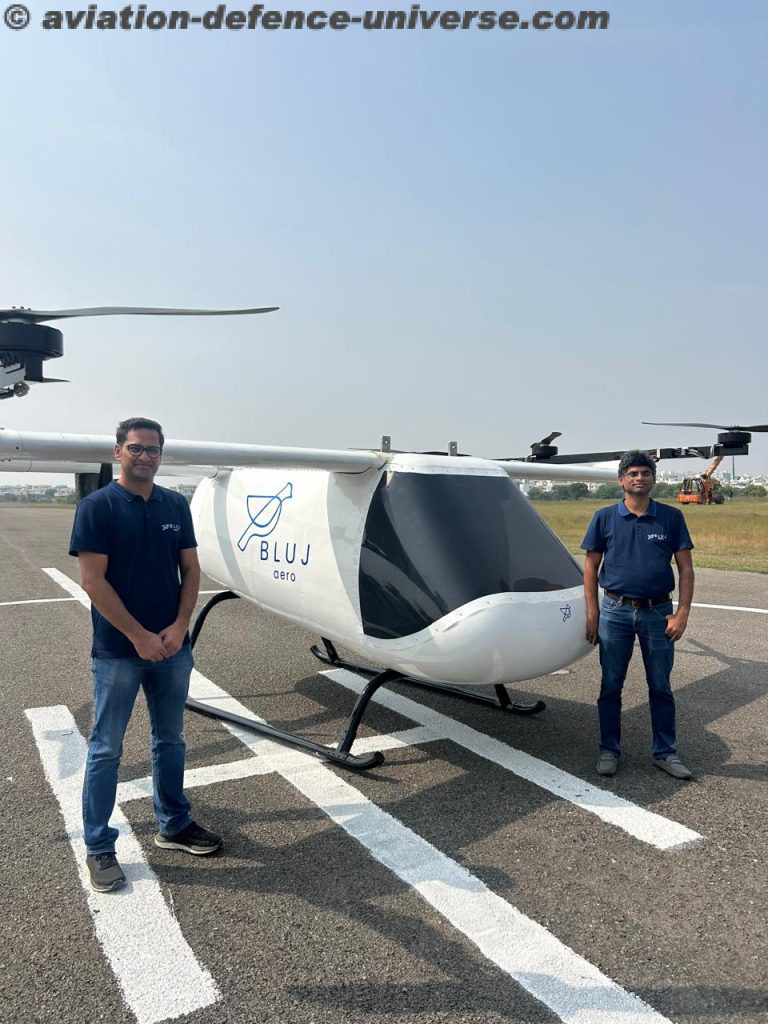 BluJ Aero Showcases Live Flight Demonstration of India’s Largest ...