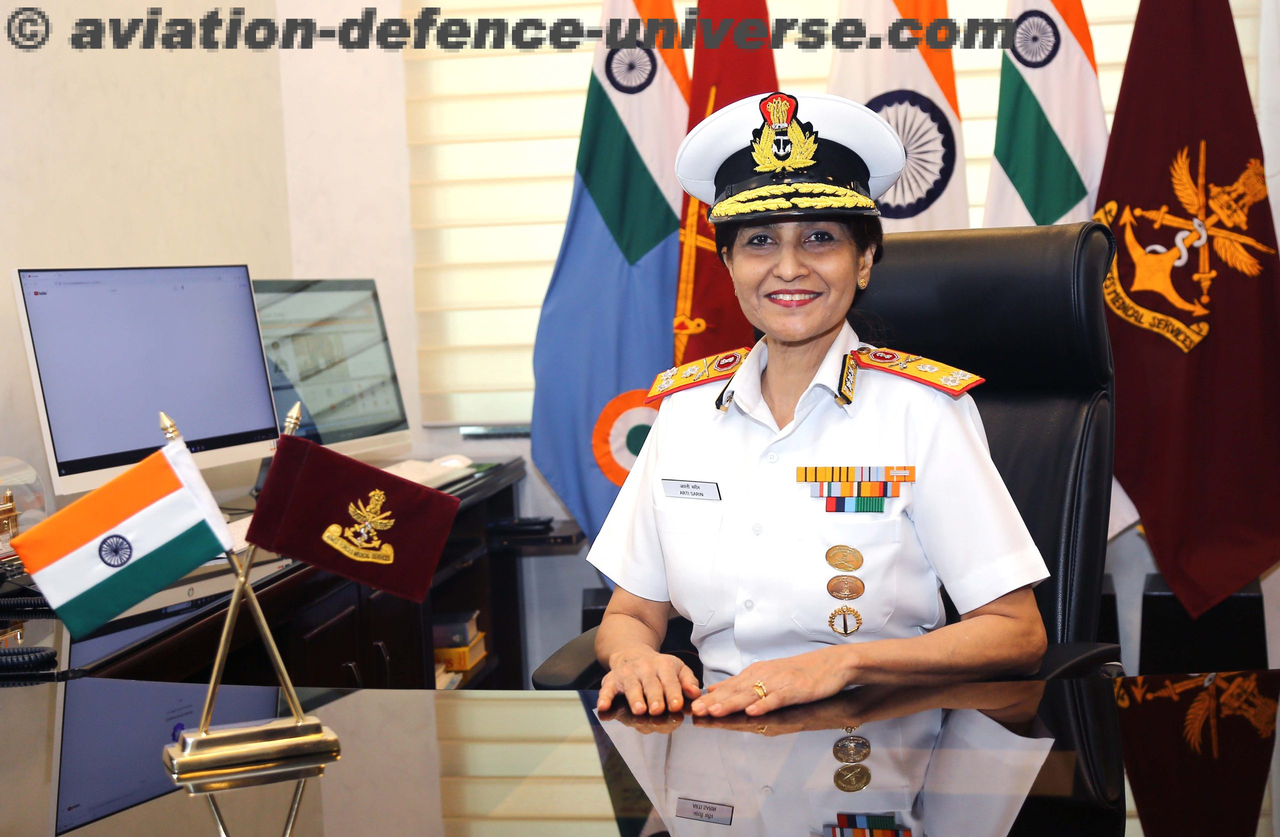 Surgeon Vice Admiral Arti Sarin becomes first woman to take over as DG ...