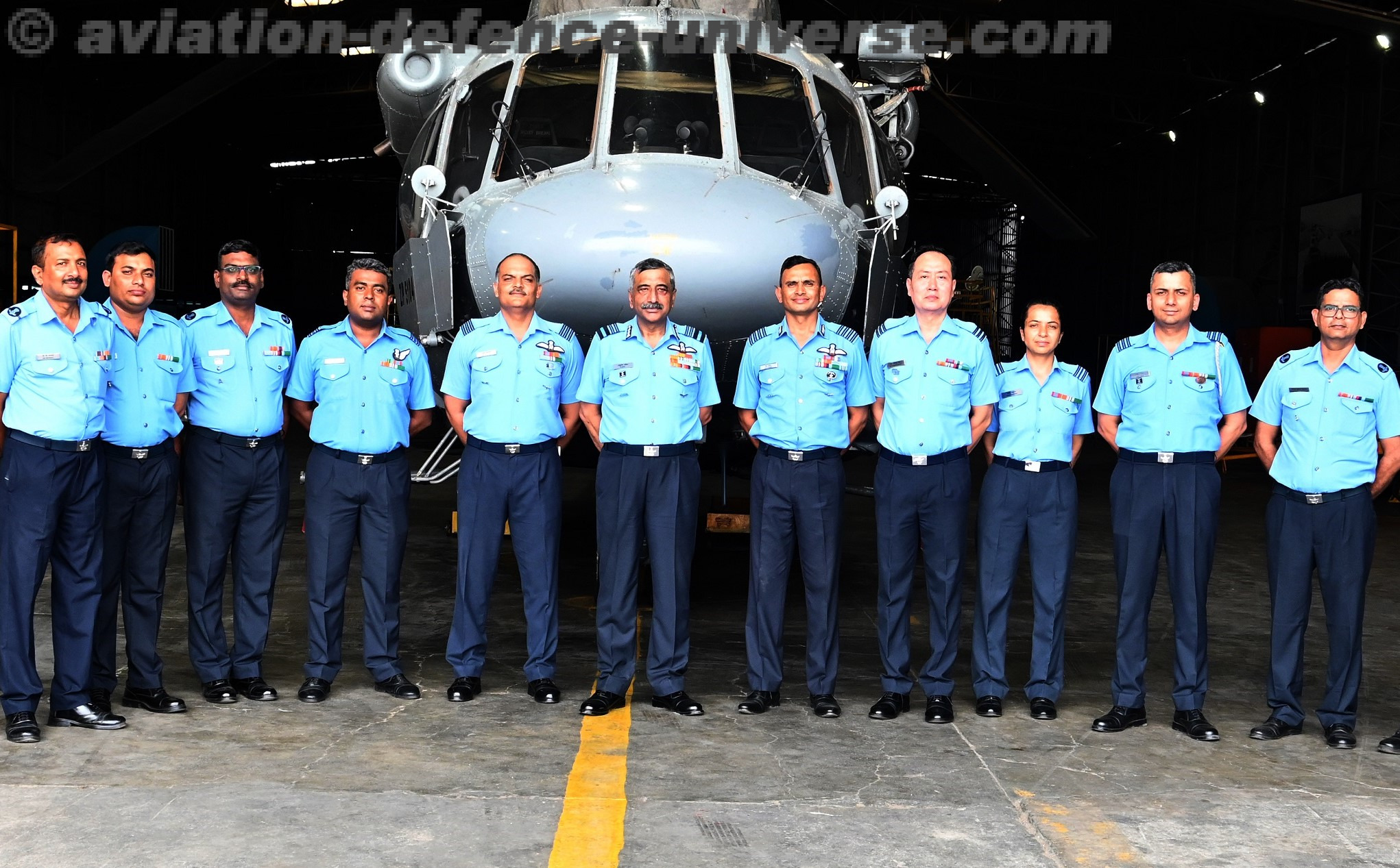 AOC-in-C Central Air Command visits Air Force Station Sonegaon Pune ...