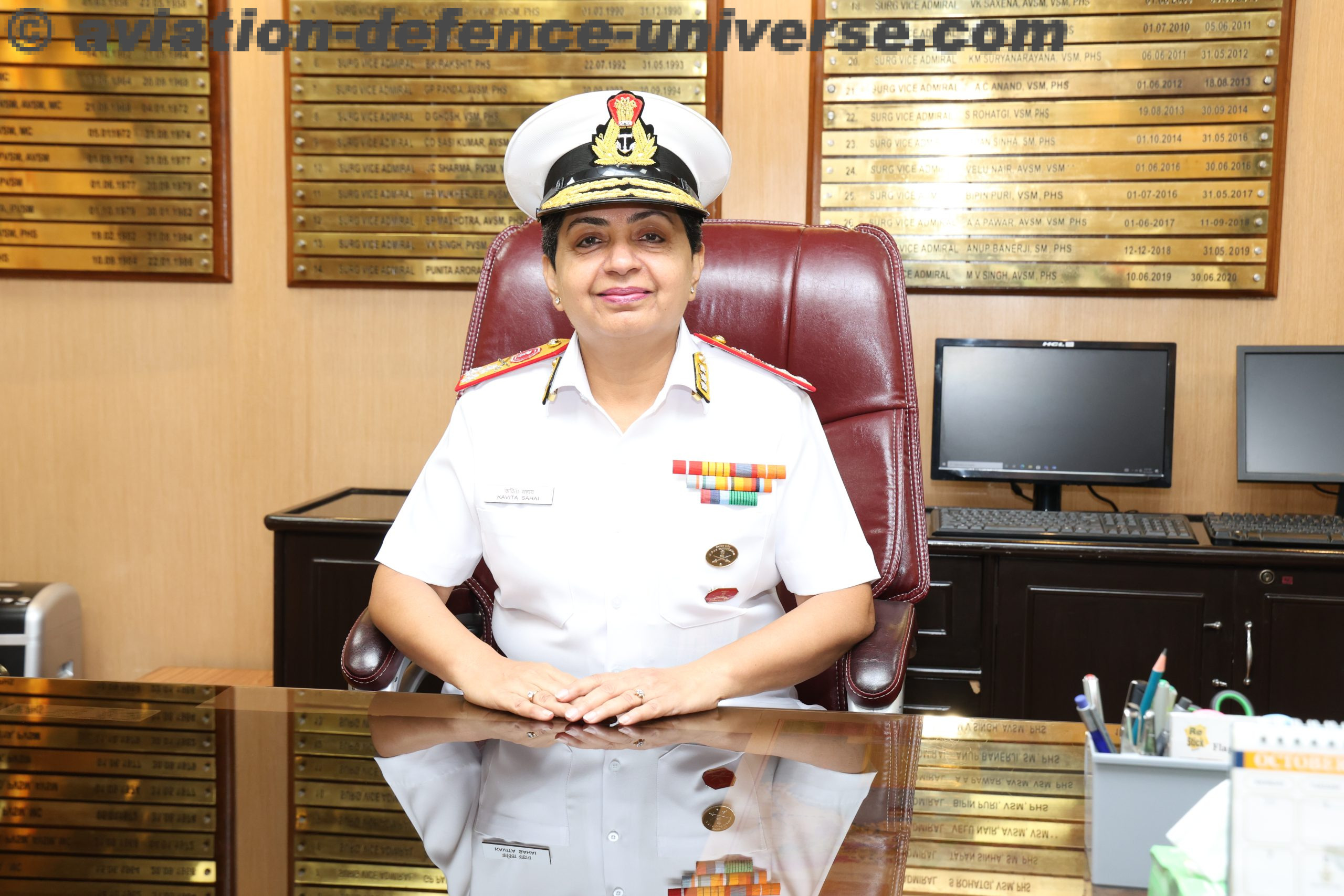 SURGEON VICE ADMIRAL KAVITA SAHAI, SM, VSM ASSUMES CHARGE AS DIRECTOR ...