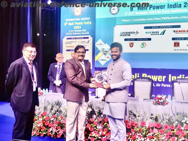 Lt Col V S Velan, Founder and CTO of Elena Geo Systems, Receiving ...