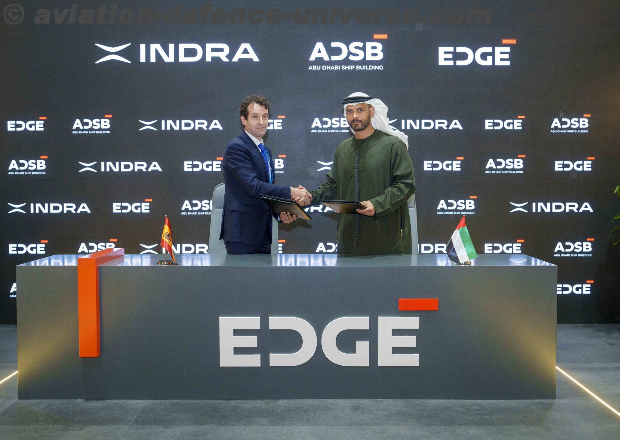 Agreement Indra and ADBS - ADU - Aviation Defence Universe