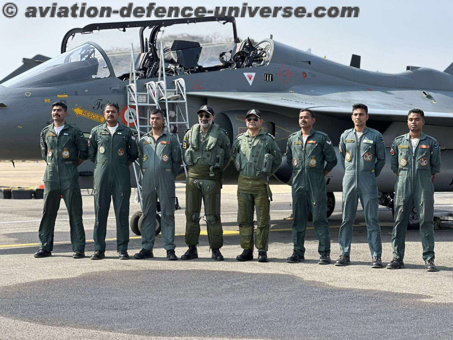 Historic Tejas Sortie: IAF and Army Chiefs Take Joint Flight at Aero India