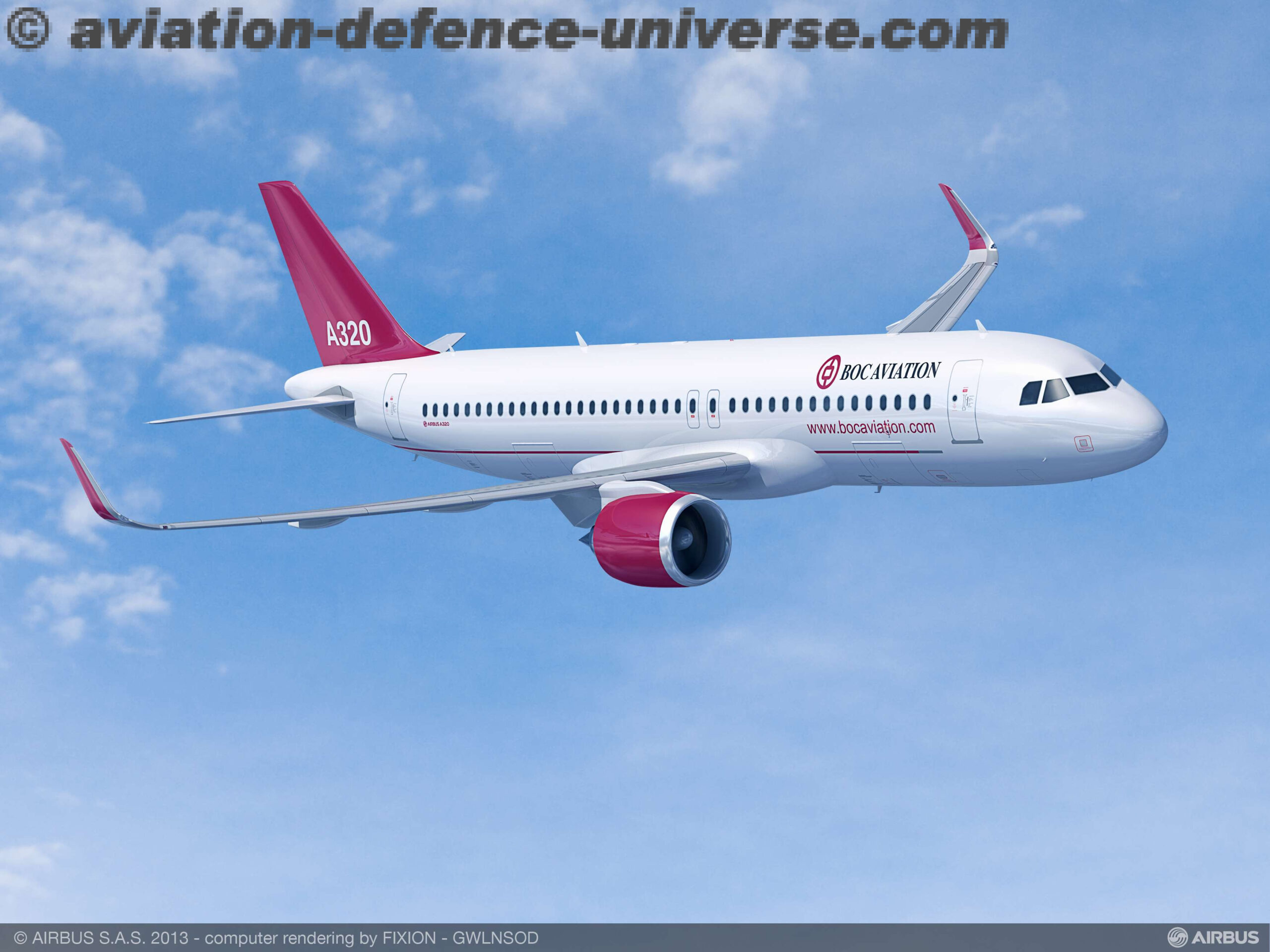 BOC Aviation Places Major Order for 70 Airbus A320neo Family Jets