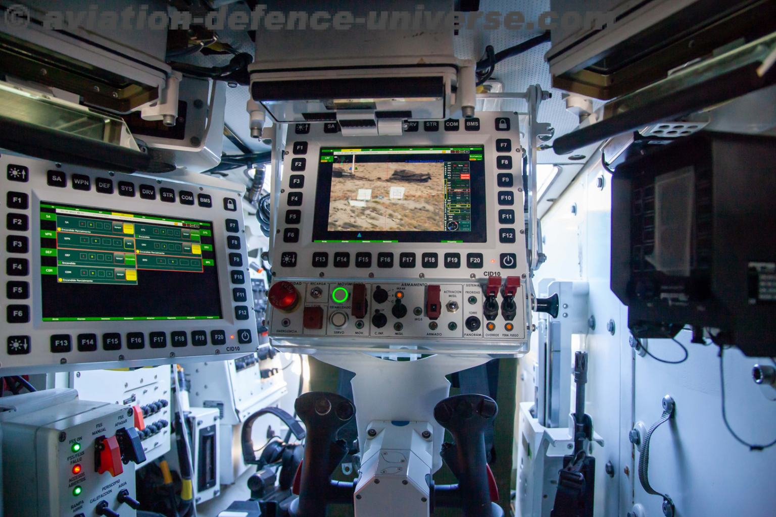 1Indra inside military vehicle 8x8 - ADU - Aviation Defence Universe