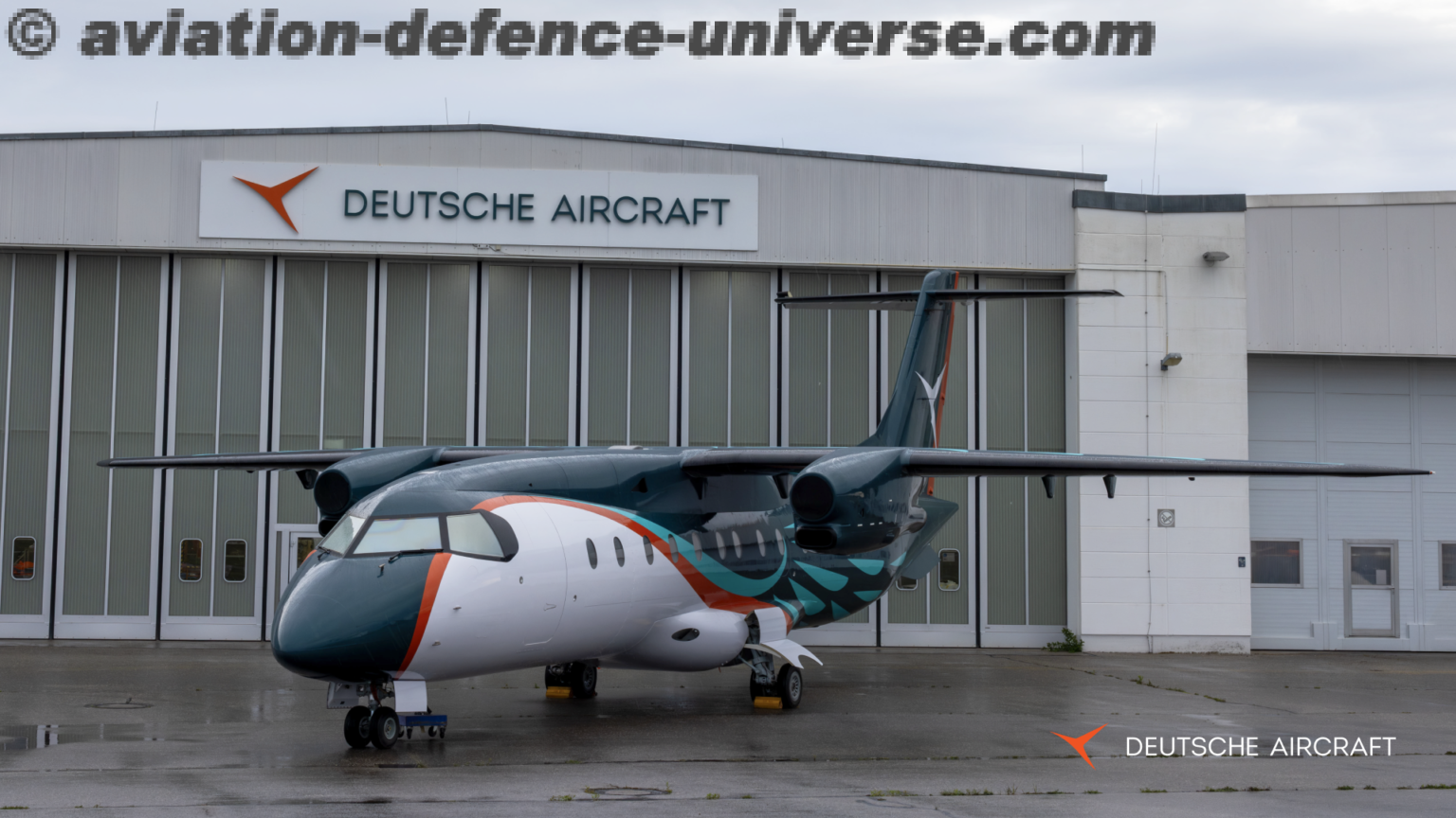 D328eco® Test Aircraft Rolls Out