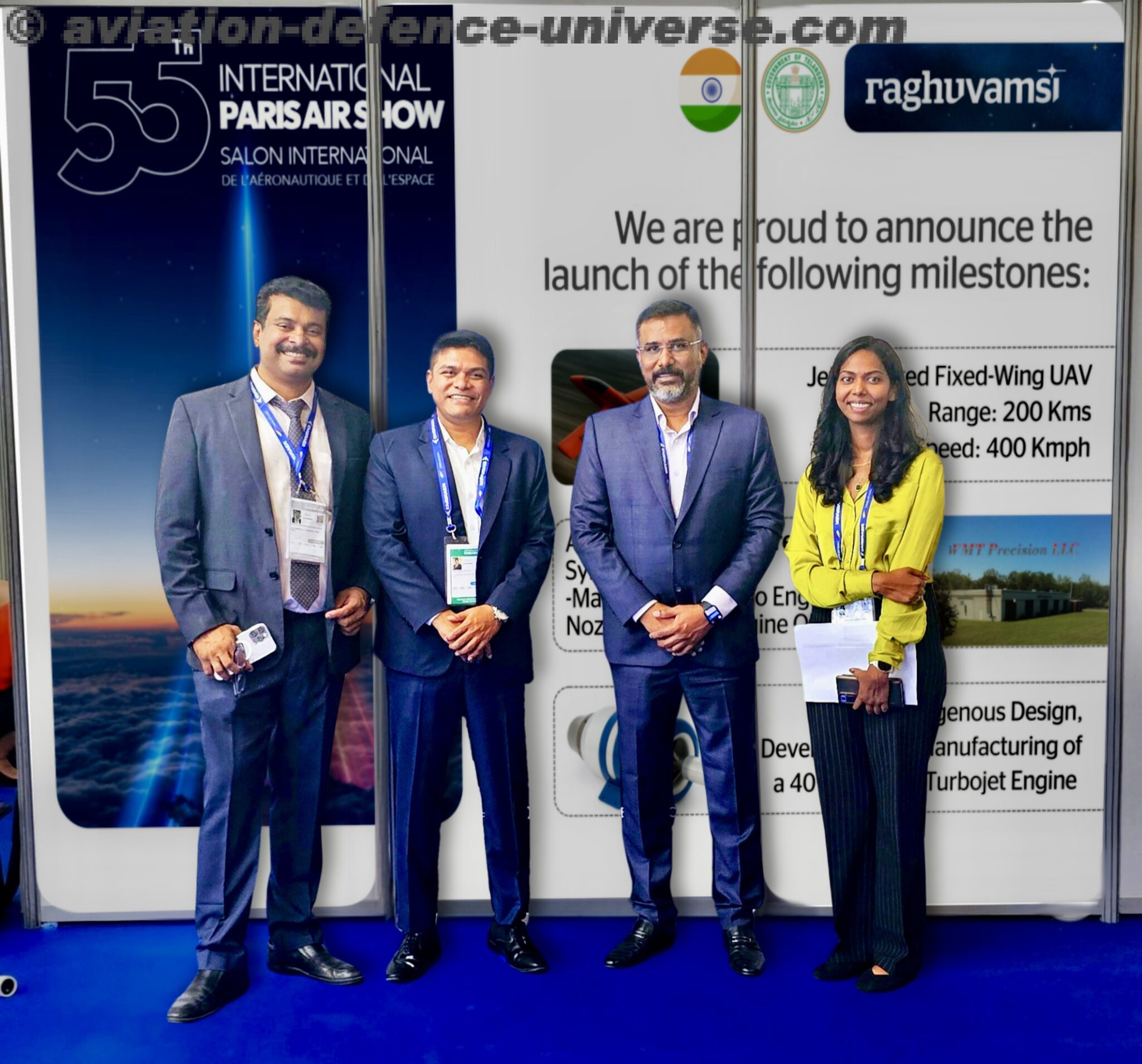 Debuts Indigenous Jet Engine & UAV Technologies