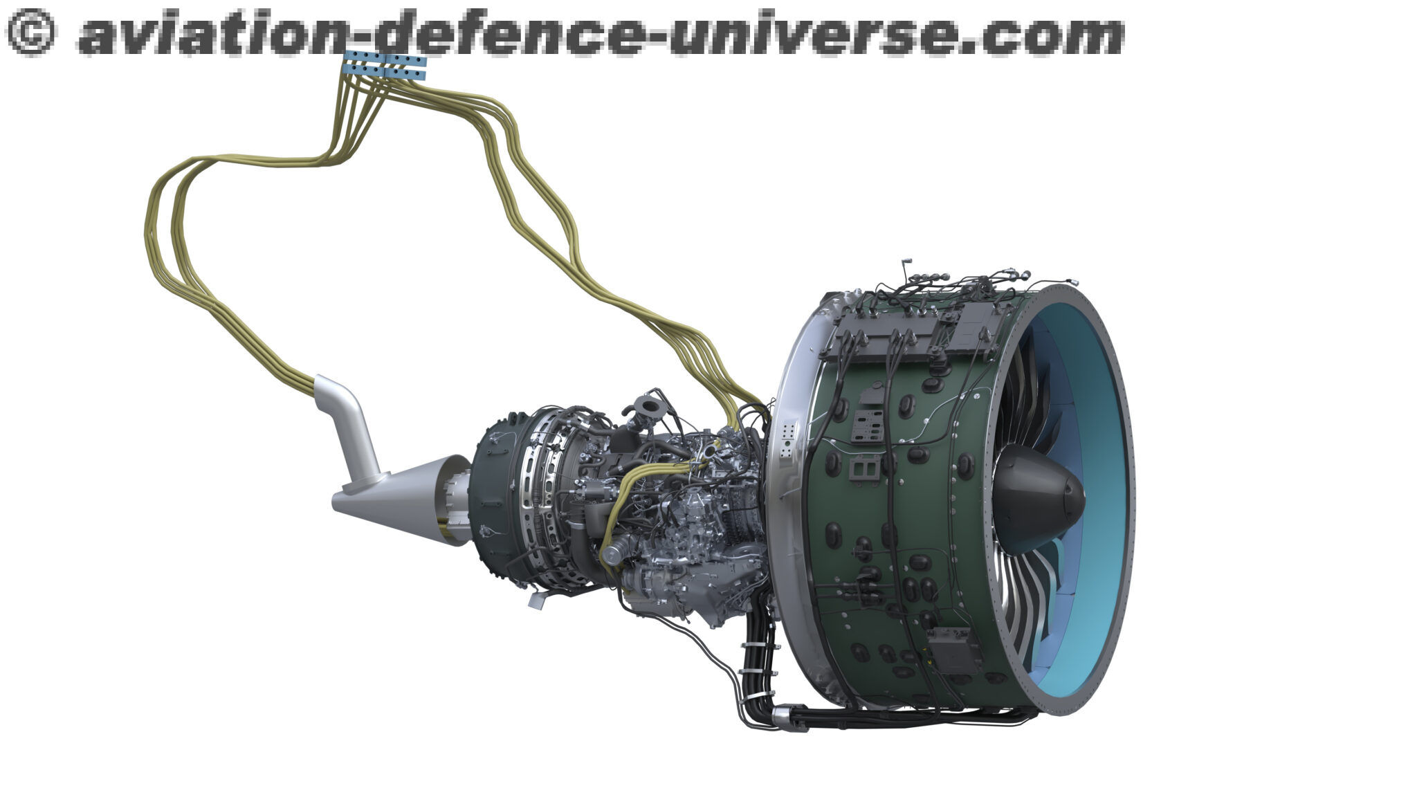 SWITCH hybrid-electric GTF engine, courtesy of Pratt & Whitney - ADU ...