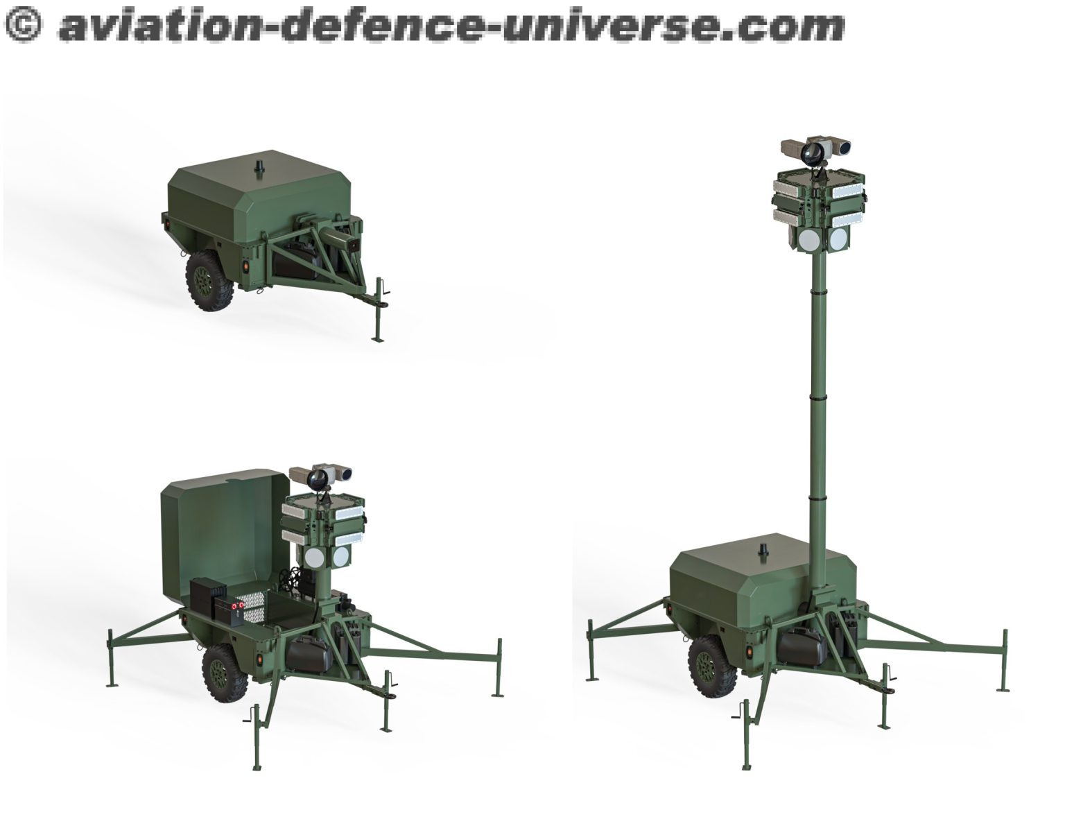 Allen-Vanguard launches SECURIS a mobile counter drone trailer
