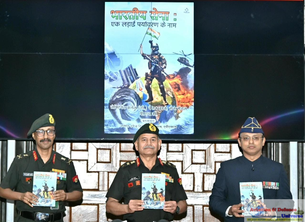 Army Chief Releases a Book on Climate Change