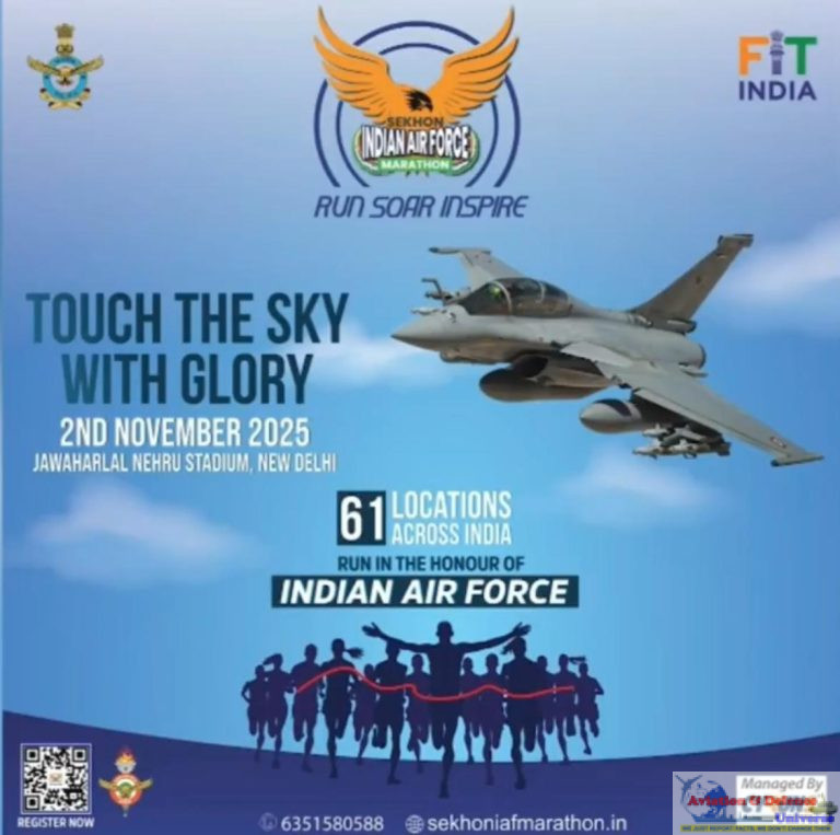 Indian Air Force Gears Up For The Sekhon IAF Marathon 2025