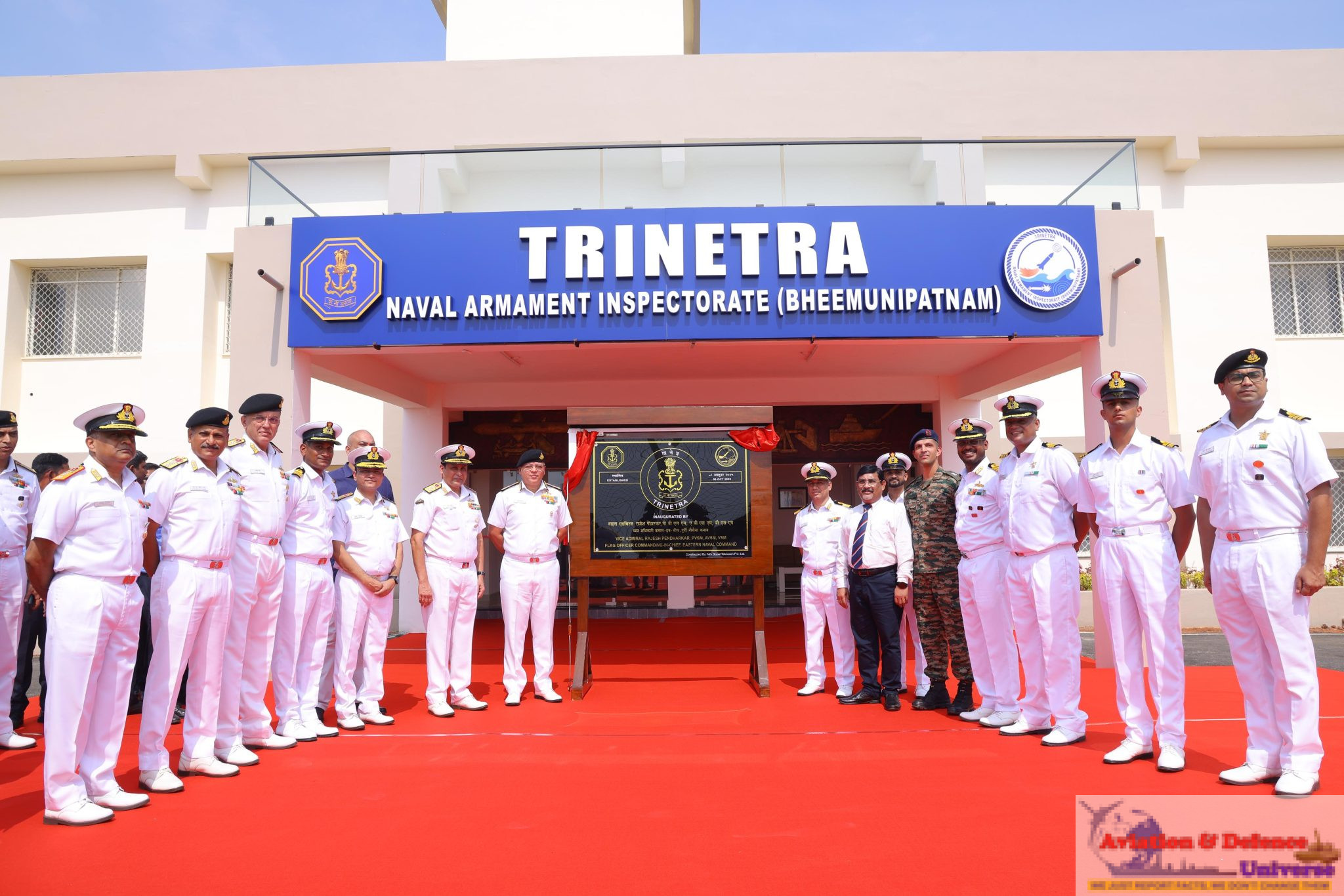 Indian Navy Commissions Static Firing Facility ‘Trinetra’