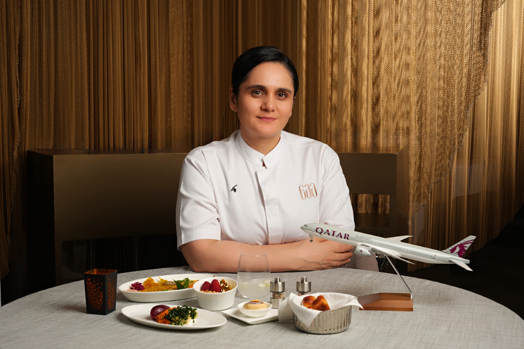 Qatar Airways Partners with Indian Chef Garima Arora