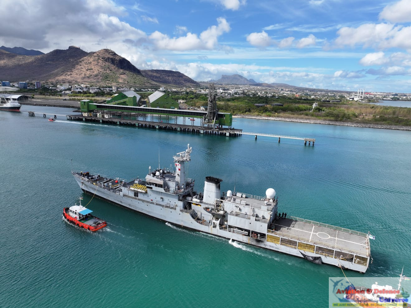 Visit Of Indian Naval Ship Savitri To Port Louis, Mauritius