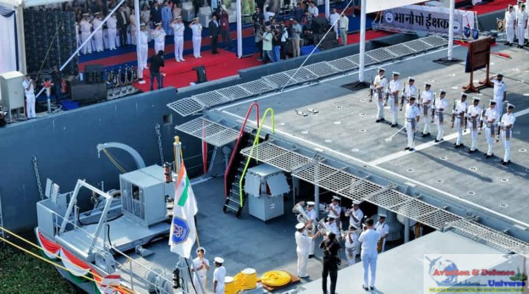 Commissioning of INS Ikshak, Third of the SVL Class Ship