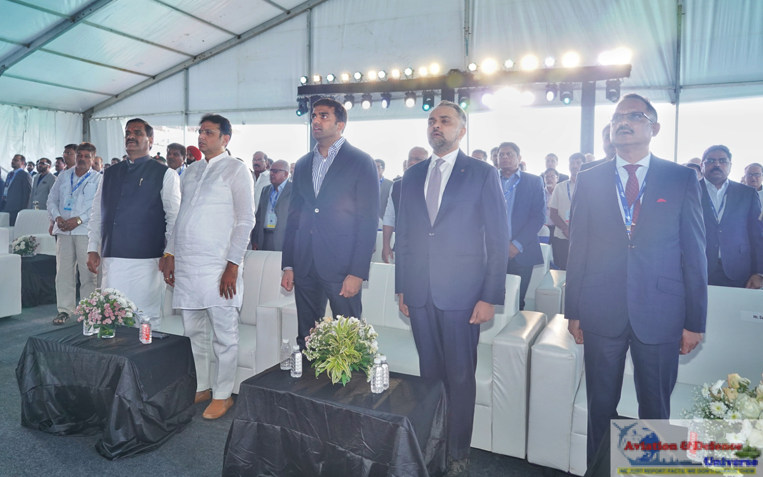 Foundation stone laying ceremony of JSW Defence's UAV plant performed ...