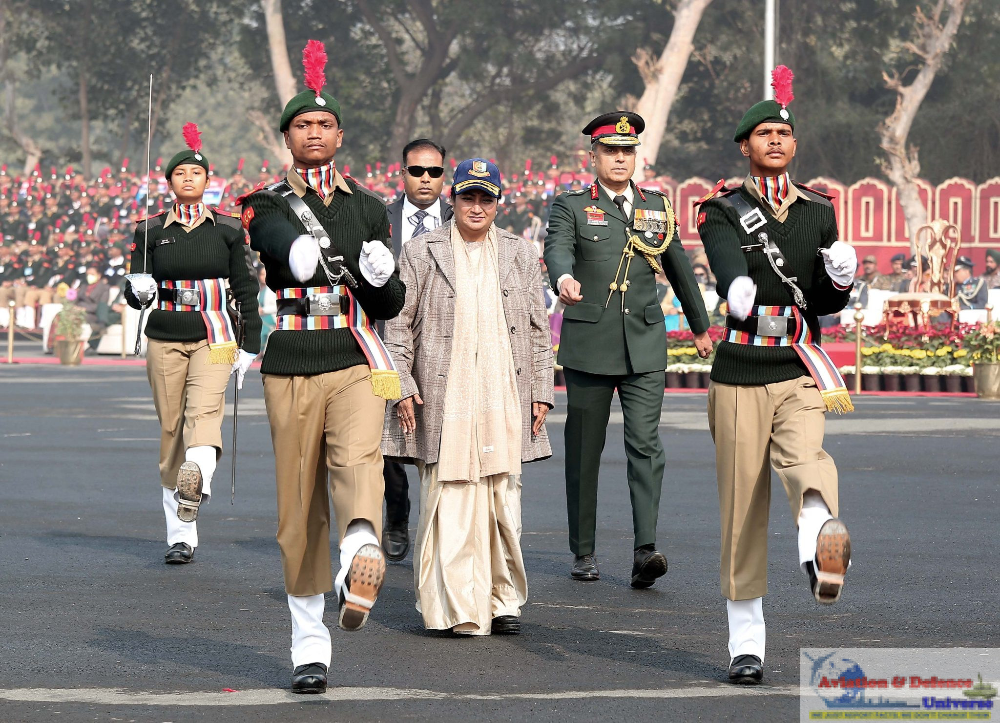 Chief Minister of Delhi Visits NCC Republic Day Camp 2026