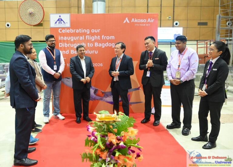 Akasa air launches operations from dibrugarh